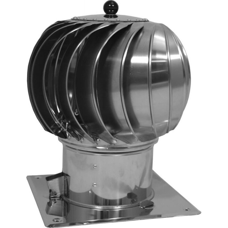 Turbowent 200mm Base draaikap WN-TU200CHCH - TPC Kachels